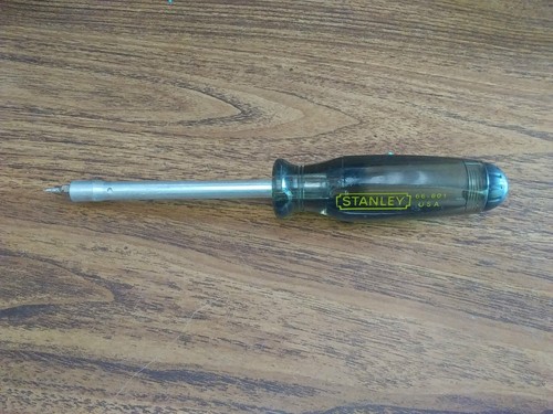 Vintage Stanley Workmaster • Magnetic Bit Screwdriver • 66-801 • USA | eBay