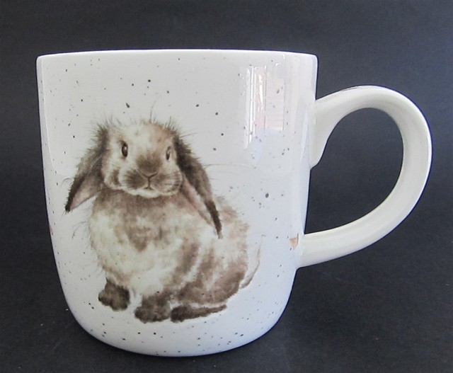 Royal Worcester Wrendale Lop earred Rabbit Mug "Rosie" Fine China for ...