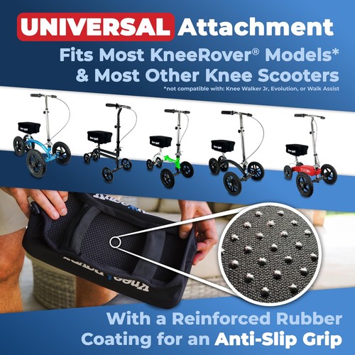 KneeRover Memory Pad Knee Scooter Pad Cover Cushion - Knee Rover Pad ...