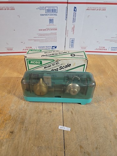 OHAUS RCBS Model 10-10 Reloading Balance Beam Scale 09073 (In Original ...