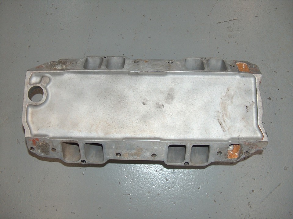 Weiand BB Chevy 2x4 Dominator Dual Quad Tunnel Ram Intake Manifold 2893 ...