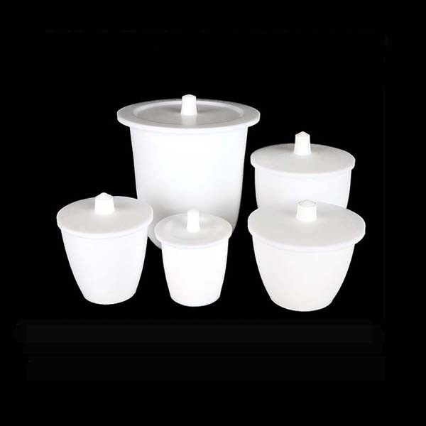 30-250ml teflon PTFE crucible Beaker Flask Chemical Science Lab Biology ...