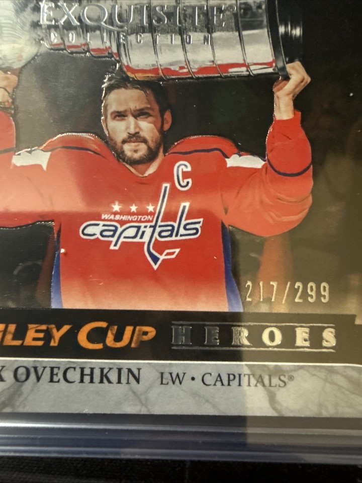 2025-26 UD Black Diamond Hockey Alex Ovechkin Exquisite Stanley Cup Heroes /299 | eBay
