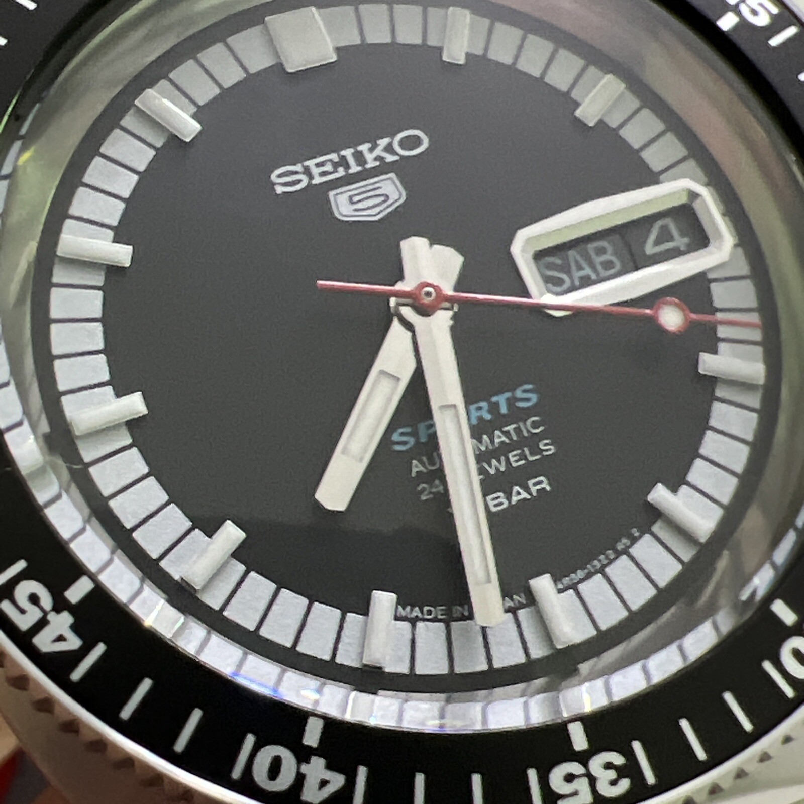 Seiko 5 Sports Men's Black Watch - SRPK17 for sale online | eBay