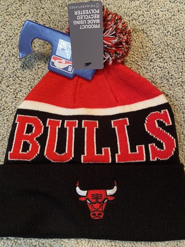 Chicago Bulls Primark PomPom Mens Winter Hat | eBay