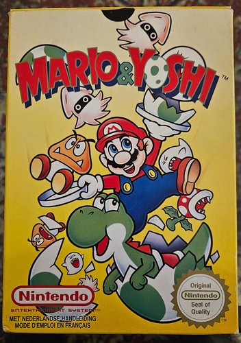 Nintendo NES - MARIO & YOSHI - PAL - TBE 45496630690 | eBay