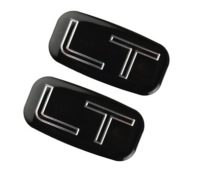 2x Epoxy resin LT EMBLEM Badge sticker decal For 99-07 Silverado ...