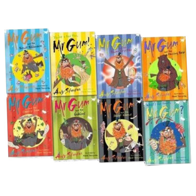 Mr Gum Collection 8 Books Set Pack By Andy Stanton Children's Fiction ...