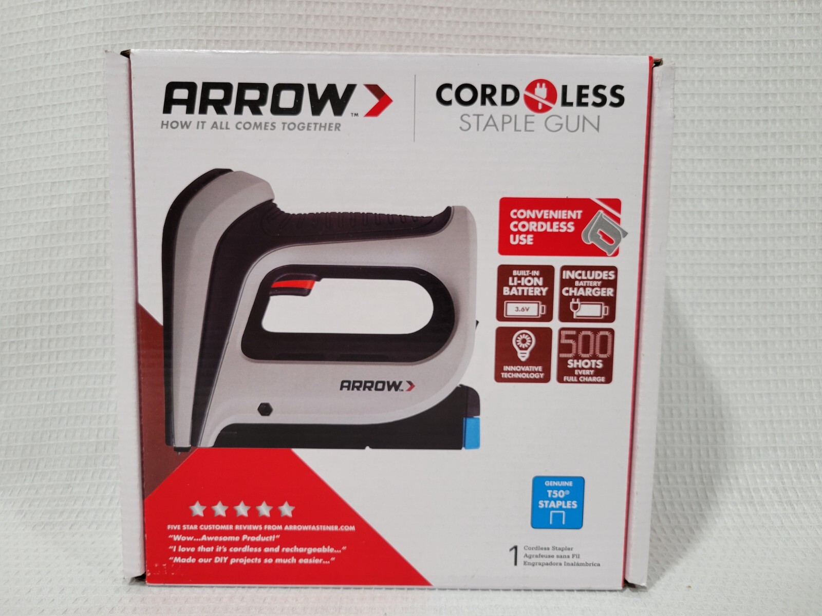 Arrow Cordless Stapler