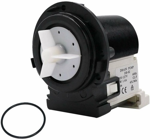 Replacement Water Drain Pump Motor Assembly for LG Washer WM0642HW ...