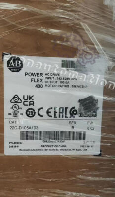 AB 22C-D105A103 Power Flex 400 75HP AC Drive 22CD105A103 New Spot Goods ...