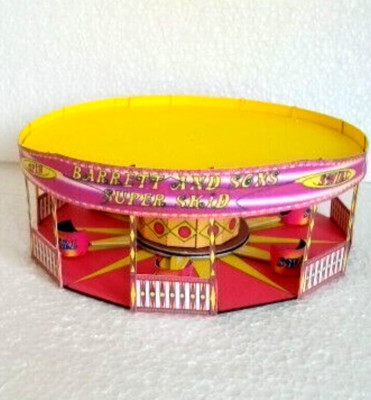 N Scale Carnival Fair Ride: The Skid Card Kit with LEDs Easy U-Build ...