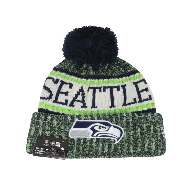 Era 2018 NFL Seattle Seahawks Sport Stocking Knit Hat Winter Beanie ...