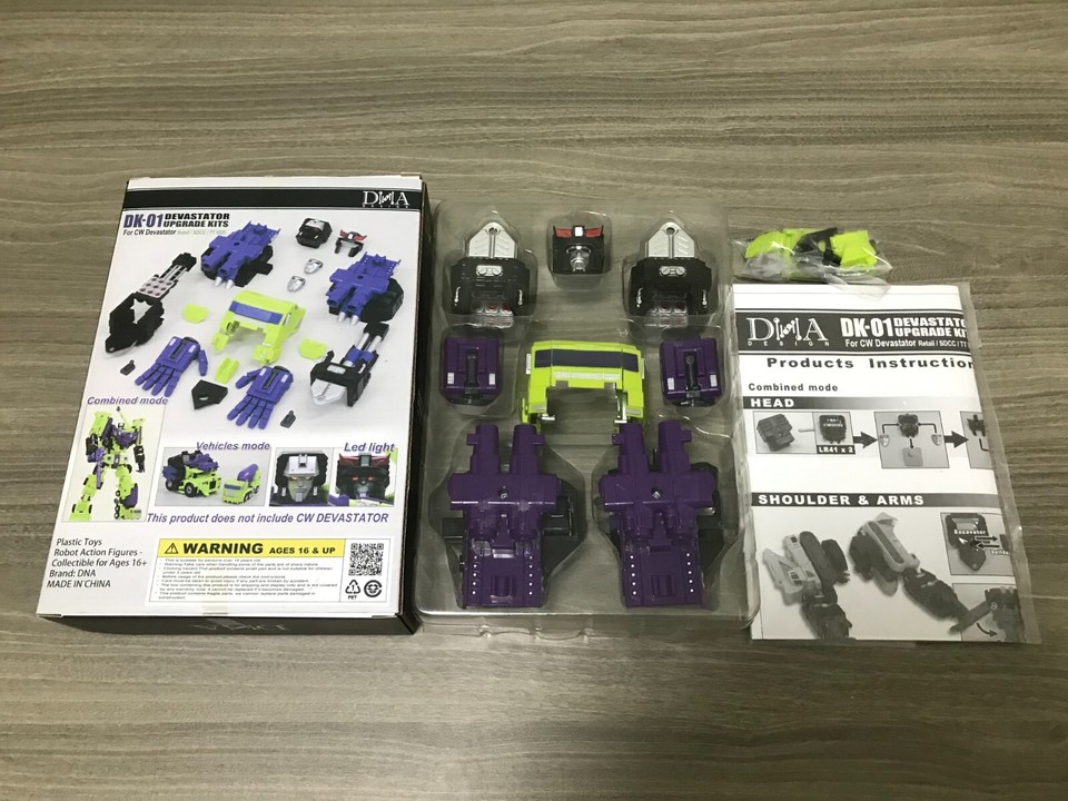 DNA DESIGN DK-01 DEVASTATOR UPGRADE KITS for Hasbro Transformers ...