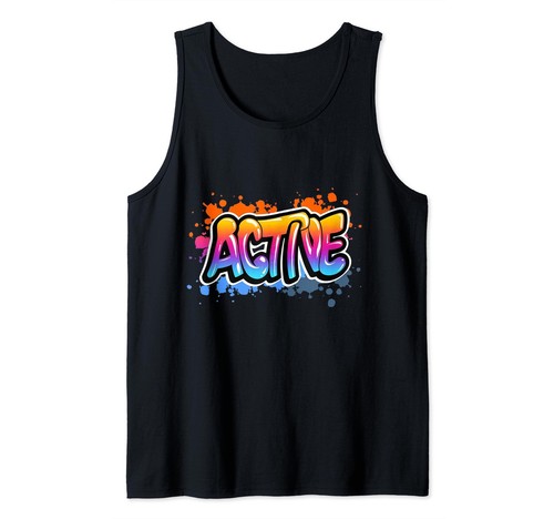 Active Graffiti Street Wall Art for Graffiti Makers Tank Top | eBay