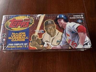 2000 Topps Baseball Cards Complete Set SEALED! | eBay