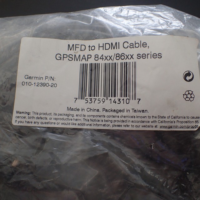 Garmin HDMI Cable GPSMAP 8400/8600 15 for sale online | eBay