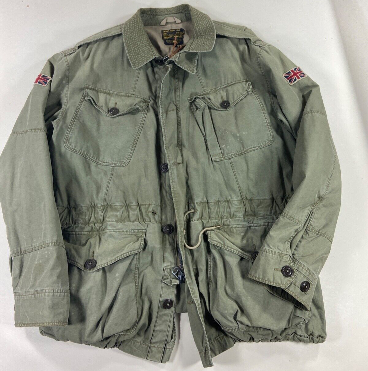 Polo Ralph Lauren RRL Military WW2 Jacket Men's XL - Gem