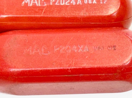 Vintage Mac Tools Red Hard Handle Mixed Screwdriver Set | eBay