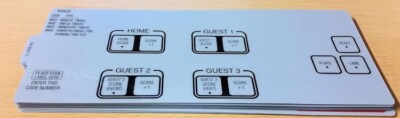 New Daktronics Sport Insert for Allsport 5000 Control Console LL-2439 ...