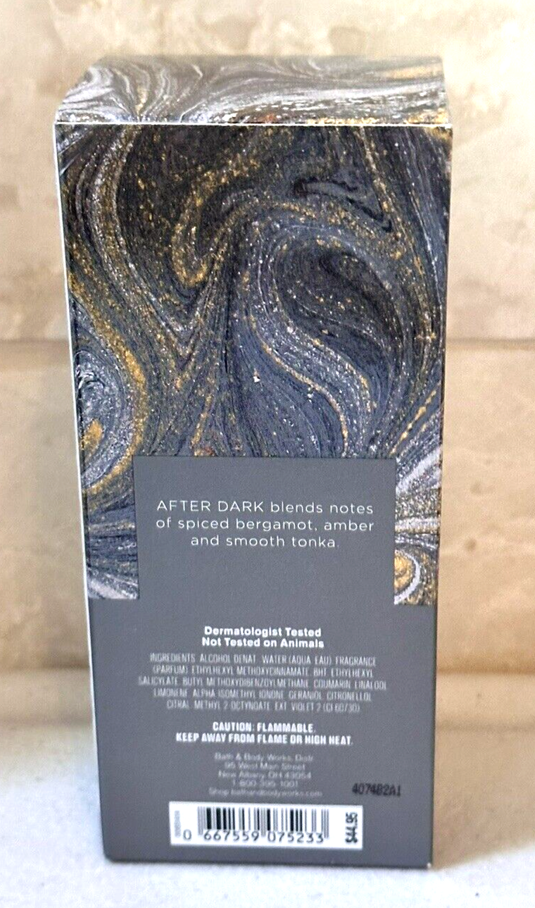 Bath & Body Works AFTER DARK Cologne Men 3.4 oz NEW | eBay