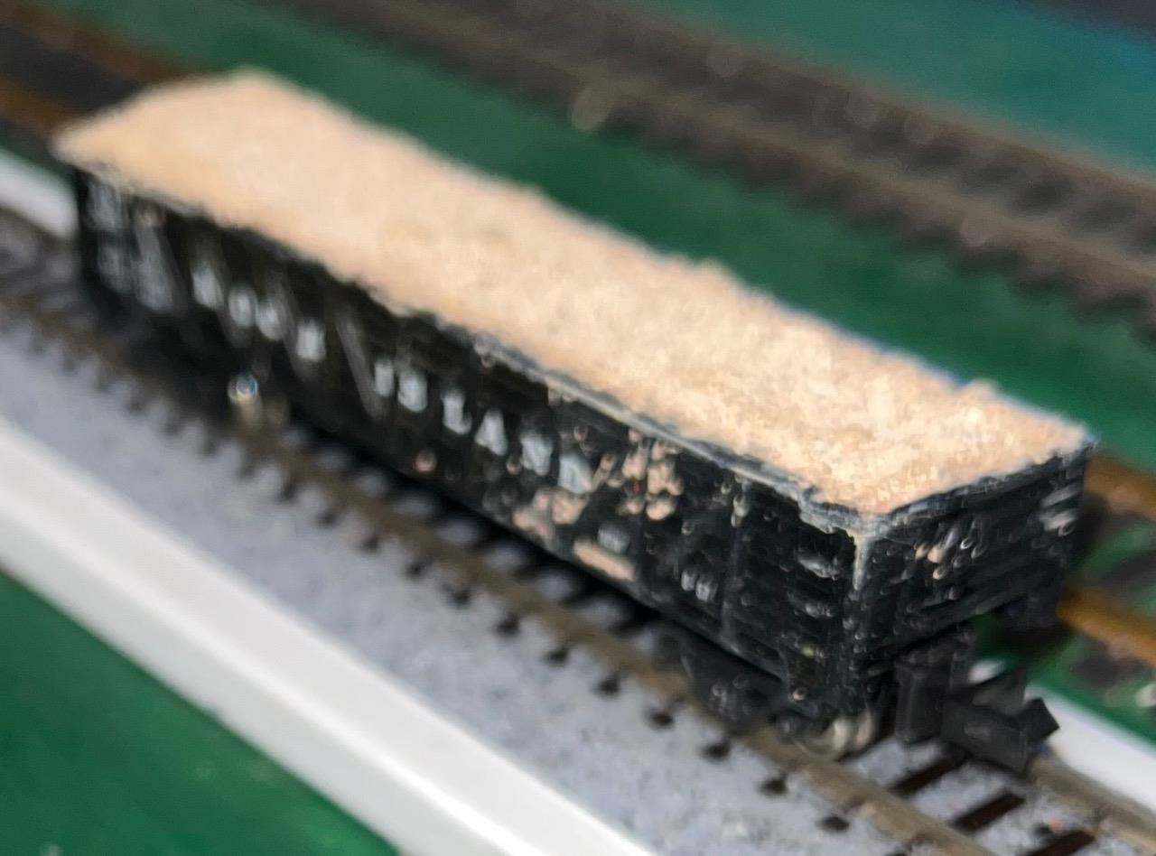 N Scale Bachmann Rock Island 40’ gondola with load & Rapido couplers | eBay