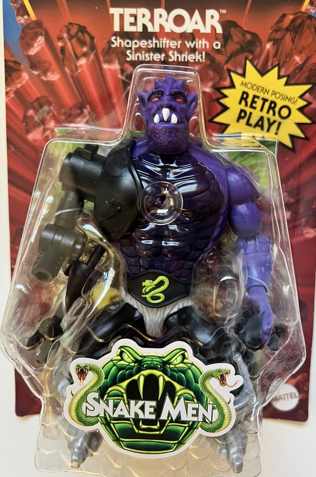 Masters Of The Universe MOTU Origins Snake Men TERROAR New 2024 | eBay