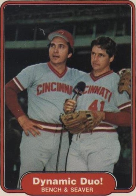 1982 Fleer - #634 Johnny Bench, Tom Seaver for sale online | eBay