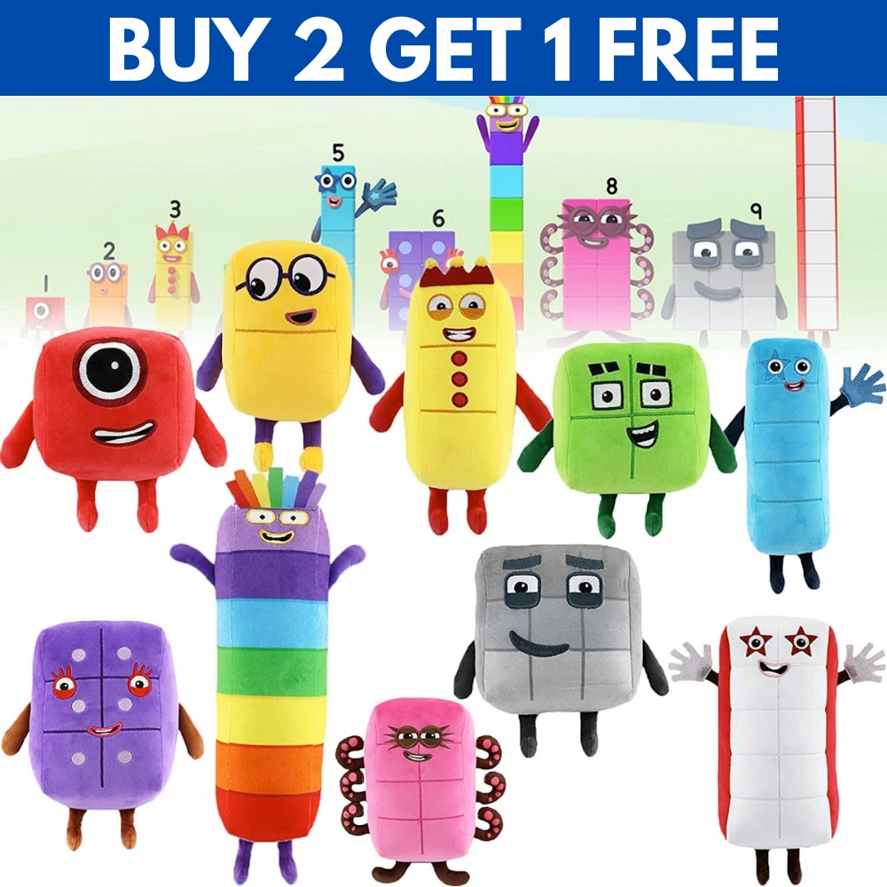Numberblocks One And Two Playful Pals Plush Set, 47% OFF Numberblocks One And Two Playful Pals Plush Set, 47% OFF