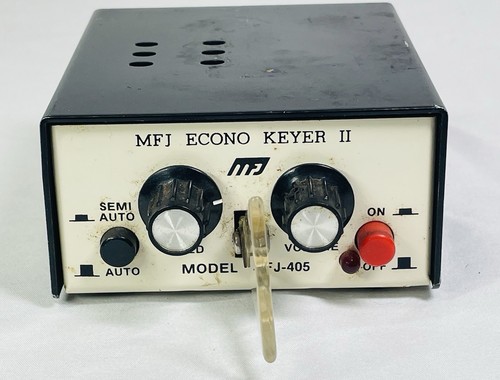 MFJ ECONO KEYER II MODEL MFJ-405 - no charger, untested | eBay