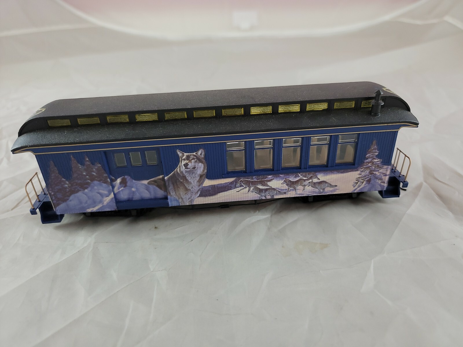 Hawthorne Village Silver Moon Express Wolf Train COMBINE/COACH CAR | eBay