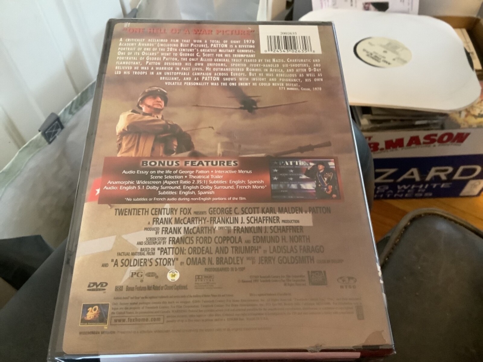 Patton DVD George C. Scott Brand New ! | eBay