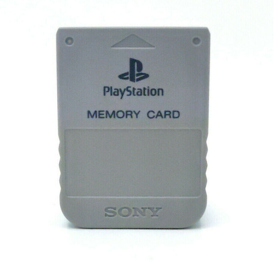 Sony Playstation 1 PS1 Official OEM 15 Block Memory Card Import SCPH ...