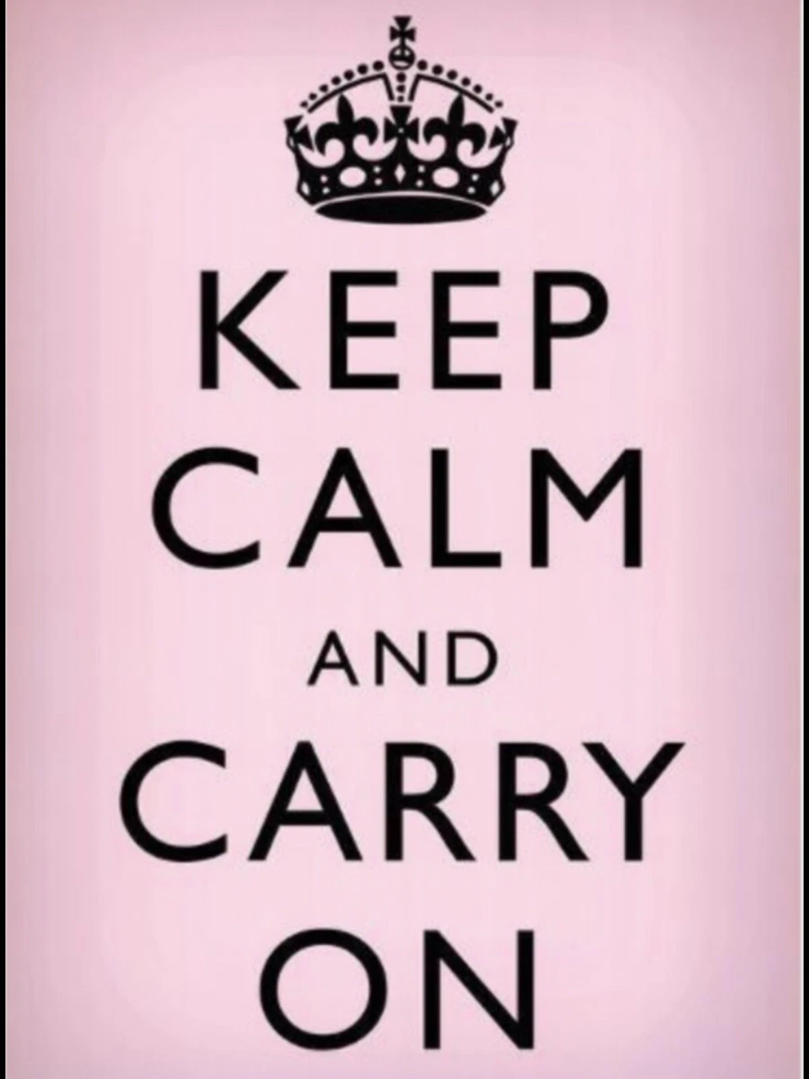 Keep Calm And Sparkle Poster