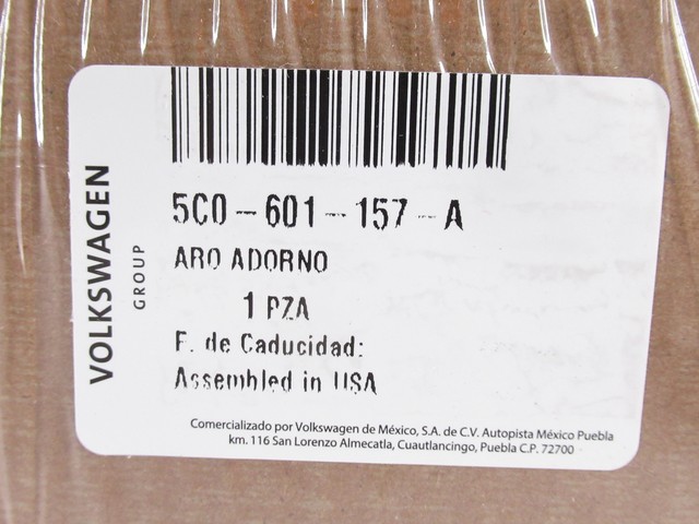 Volkswagen Heritage Wheel 5C0601157A Genuine OEM Trim Ring for sale ...