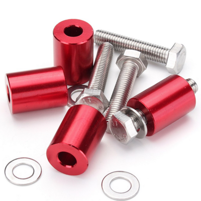 1 '' 8mm Red Billet Hood Vent Spacer Riser Kit For Car Engine Turbo ...
