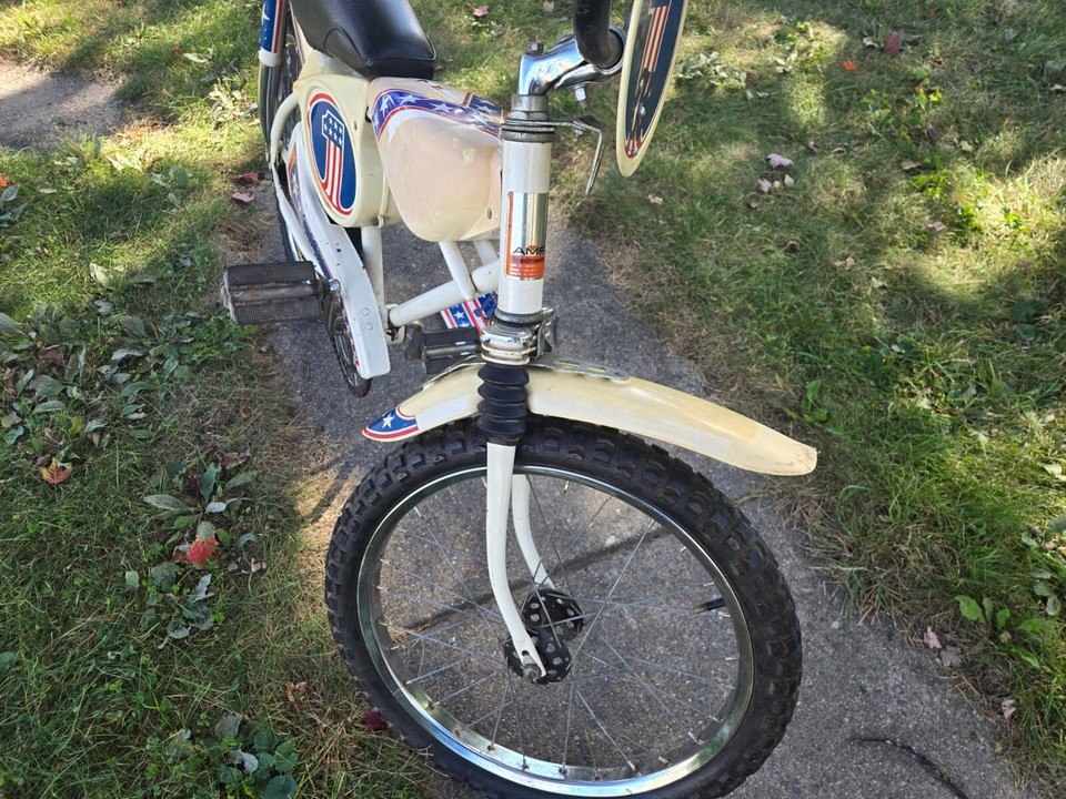 OLD SCHOOL BMX 1976 AMF ROADMASTER EVIL KNIEVEL COMPLETE BMX VINTAGE ...