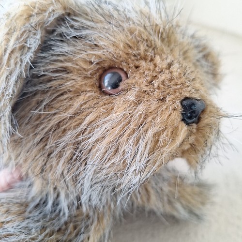Dog Hand Puppet Small Brown Gray Realistic 8" Mutt Puppy Brown Eyes | eBay