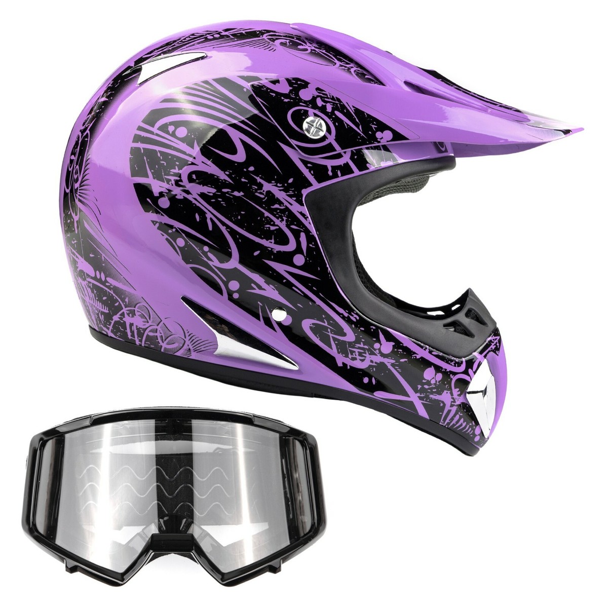 Womens Atv Helmets Motorcycle Helmet Motocross Helmet Dot Adult Riding