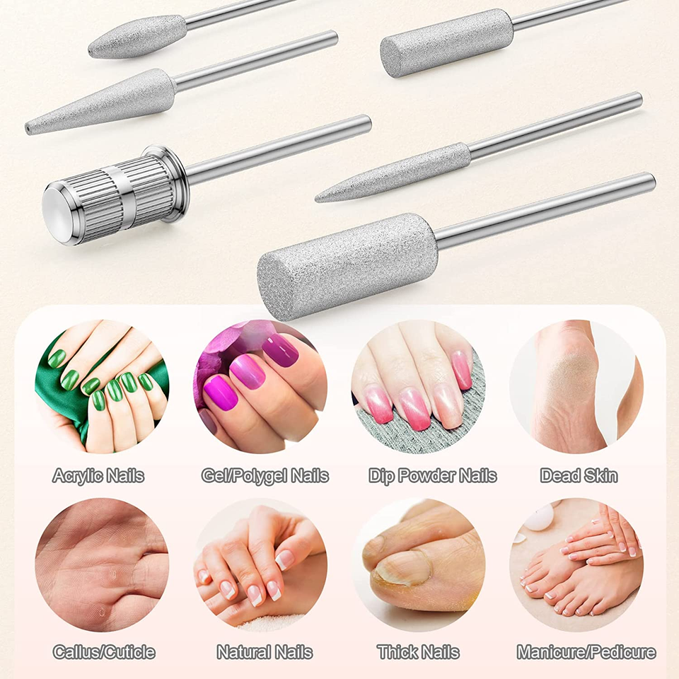 Toe Nail Grinder for Thick Toenails Set Manicure and Pedicure ...