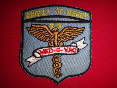 Vietnam War Patch US Medical Evacuation ANGELS OF MERCY Air Ambulance ...