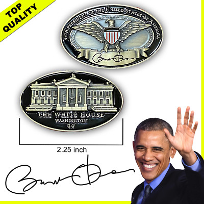 F-023 44th President Barack Obama White House Eagle signed Challenge ...