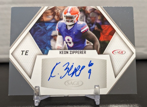 KEON ZIPPERER 2023 Sage Auto Silver UF FLORIDA GATORS | eBay