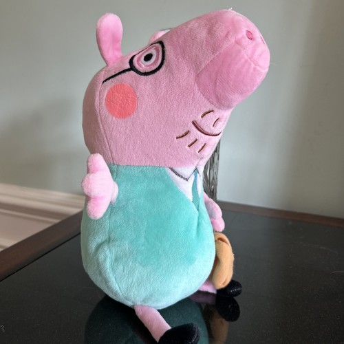 Peppa Pig Daddy Pig Plush Briefcase Stuffed Animal Toy 8.5 | eBay