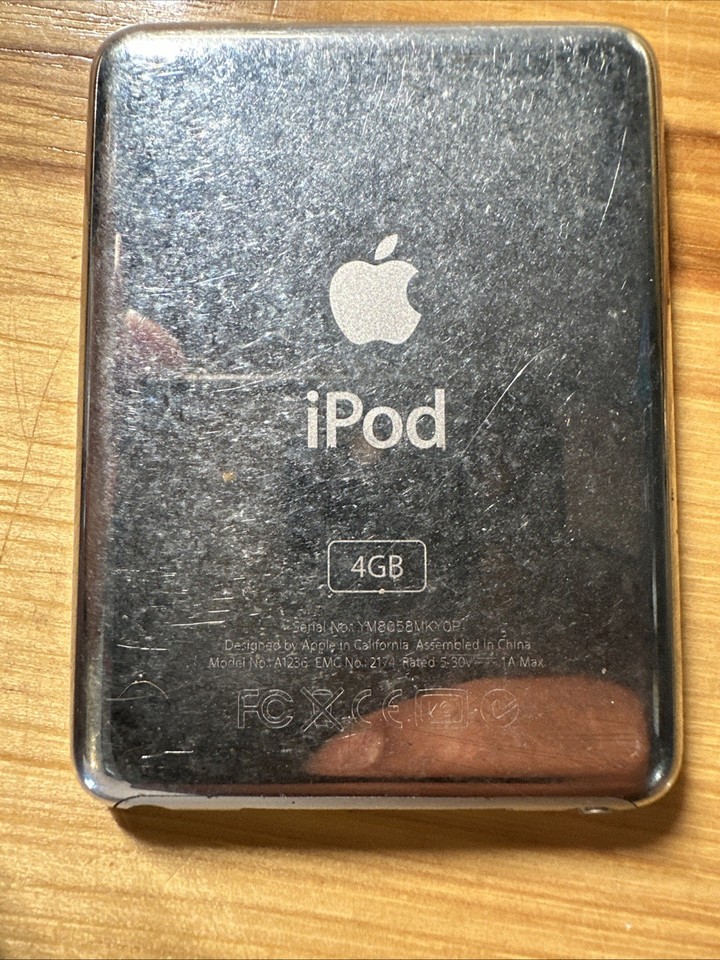 Apple 4GB iPod Nano - 3rd Generation - Silver - A1236 | eBay