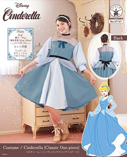 Disney Princess Cinderella dress costume ladies 155cm-165cm RUBIE'S ...