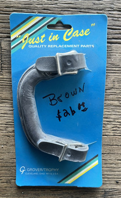 Just In Case CP68 Brown Leather Buckle Case Handle | eBay