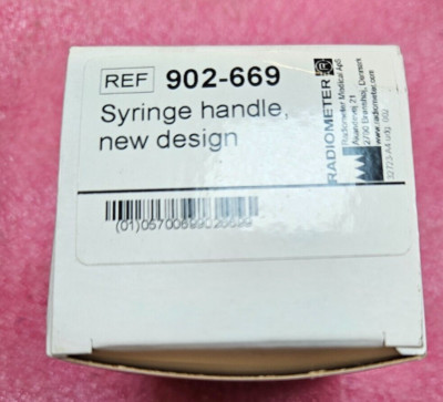 RADIOMETER 902-669 syringe handle | eBay
