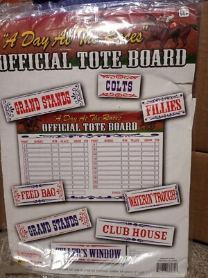 OFFICIAL TOTE BOARD - A Day At The Races | eBay