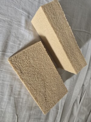 2 Fire Damage Sponges to clean soot and fire damage - chemical sponge ...